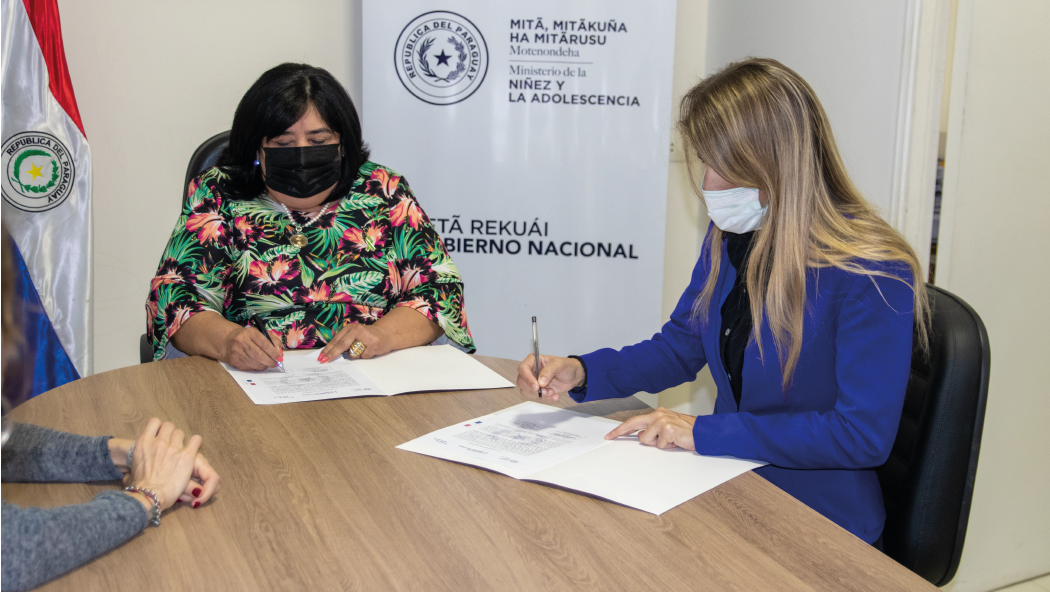Ministerio De La Niñez Y La Adolescencia Aecid Y Oei Avanzan Con El